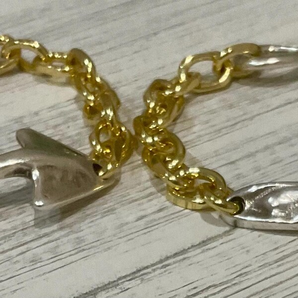 Large Oval Toggle Clasp 18k Real Gold Plated, Toggle Clasp, DIY Jewelry ...