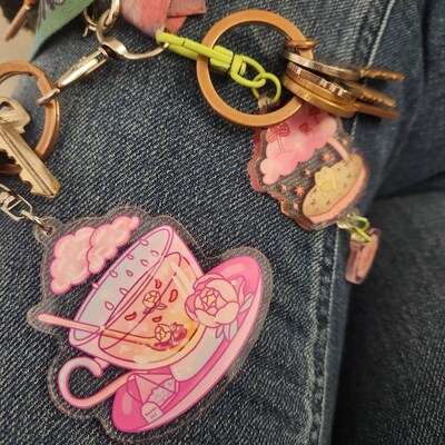 Paint Palette Cute Aesthetic Vinyl Sticker Waterproof, Waterbottle ...