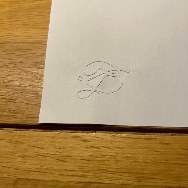 Custom Book Embosser, Wedding Embosser, Custom Embosser, Initials ...