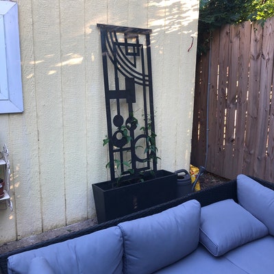 Athena Metal Wall/garden Trellis - Etsy