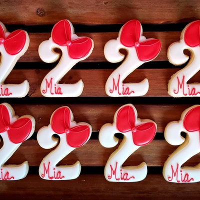 Girly Numbers Cookie Cutter - Etsy