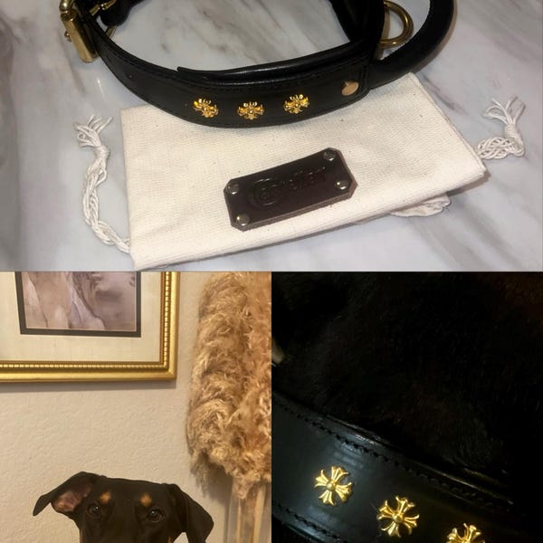 Leather Dog Harness and Leash and Collar Personalized Dog Harness Set ...