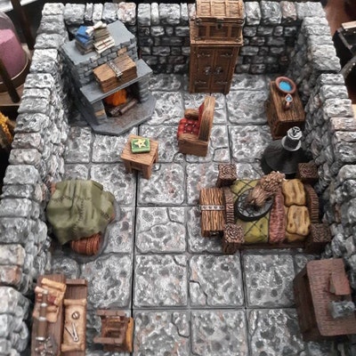 6-piece Set Vampire Castle Curse of Strahd RPG Miniatures Dnd Painted ...