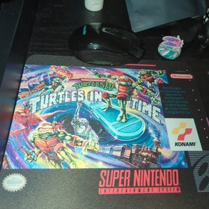 Custom Choose Your Own Favorite SNES Game Art Mouse Pad Super Nintendo ...