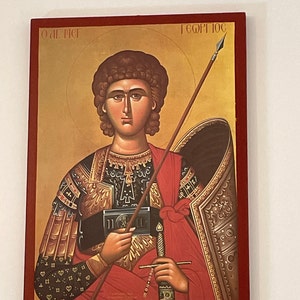 Jesus Great High Priest, Handmade Greek Orthodox Icon , Lithography - Etsy