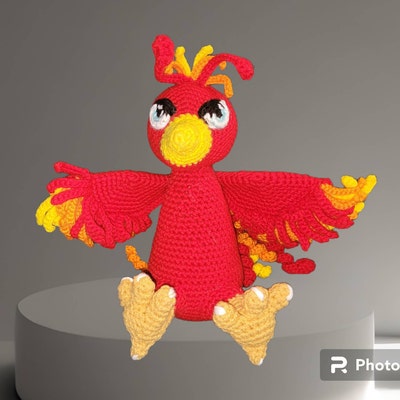 Phoenix Crochet Pattern, Crochet Pattern, Crochet, Pattern, Phoenix ...