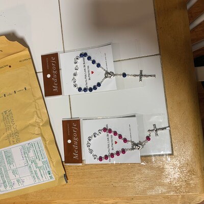 St Benedict Medal Rosary, Prayer Beads, Catholic Rosary, Rosary Beads ...