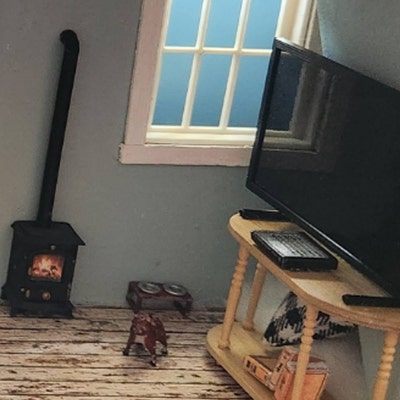 1:12 Scale Miniature Beach Scene, Adirondack Chair, Beach Bum ...