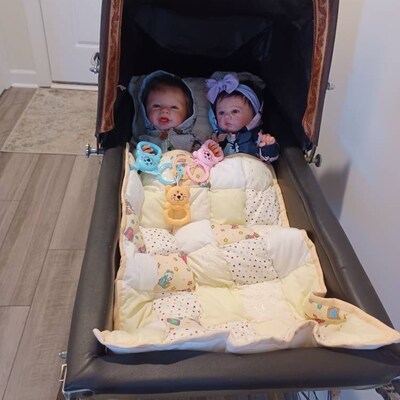 Baby's Handmade Cot or Pram Quilt - Etsy