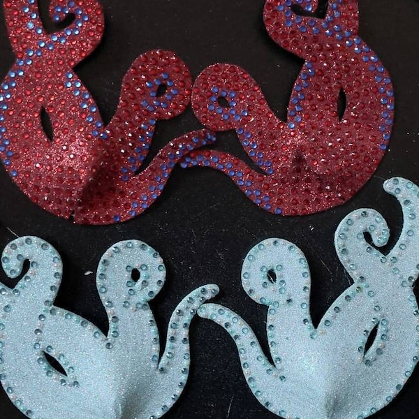 Snake Pasties - Etsy