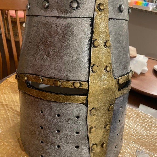 EVA Foam Knight Helmet Template - Etsy