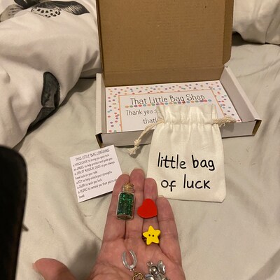 Good Luck Gift, Luck Keepsake Gift, Positivity Gift, Thinking of You ...