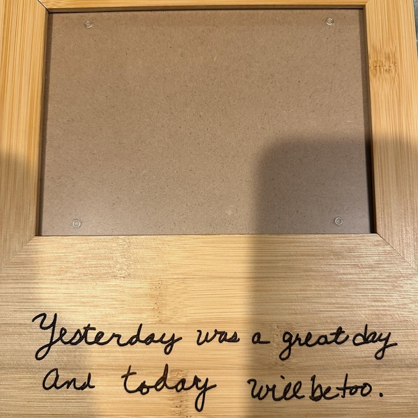 Handwritten Keepsake Sign - Etsy