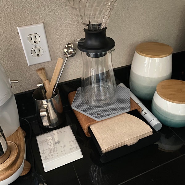 Espresso Flow Simplifier - Espresso Prep Tool Organizer, Display Stand ...