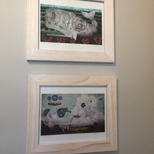 Elizabeth Foster Artist Print the Bear & the Bass - Etsy