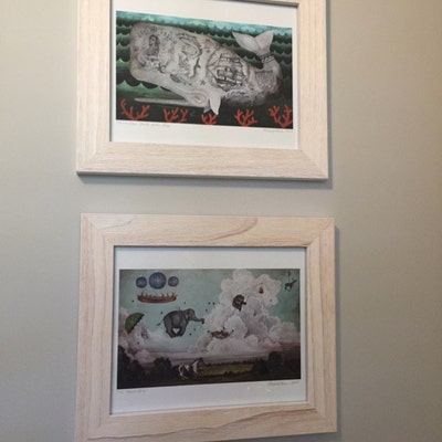 Elizabeth Foster Artist Print the Bear & the Bass - Etsy