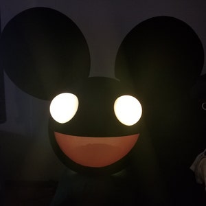 Deadmau5 Inspired Costume Head Mask Rave Cosplay - Etsy