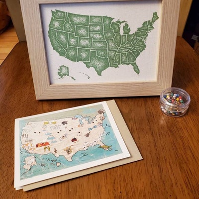 World Push Pin Personalized Map Custom Push Pin Map Travel - Etsy