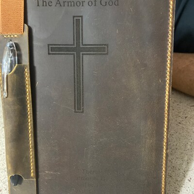 Personalized Leather Cover for Bible KJV Custom Leather Holy - Etsy