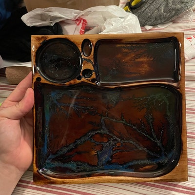 Live Edge Rolling Tray - Etsy