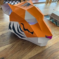 VENOM MASK DIY lowpoly papercraft - Etsy México