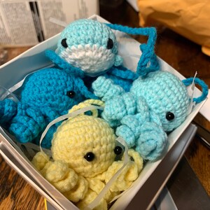 Rear View Mirror Octopus Toy - Etsy