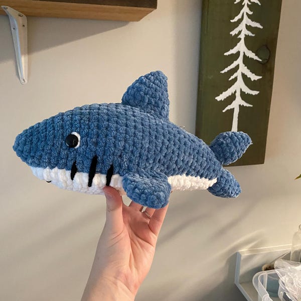 Shark Plush Toy Pattern, Baby Shark, Shark Gift - Etsy