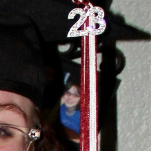 Shiny Gold Graduation Cap With Tassel 2024 Date Drop Blank Grad Cap for ...