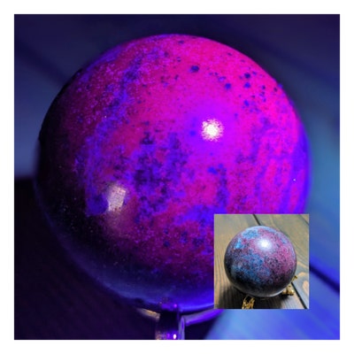 OCEAN BLUE 59mm Hemimorphite Sphere - Etsy