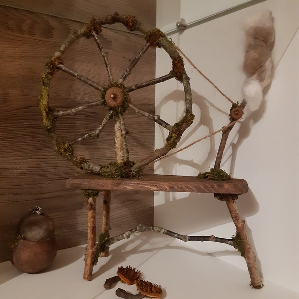 Large Fairytale Spinning Wheel, Blythe Doll Furniture, Custom Order ...