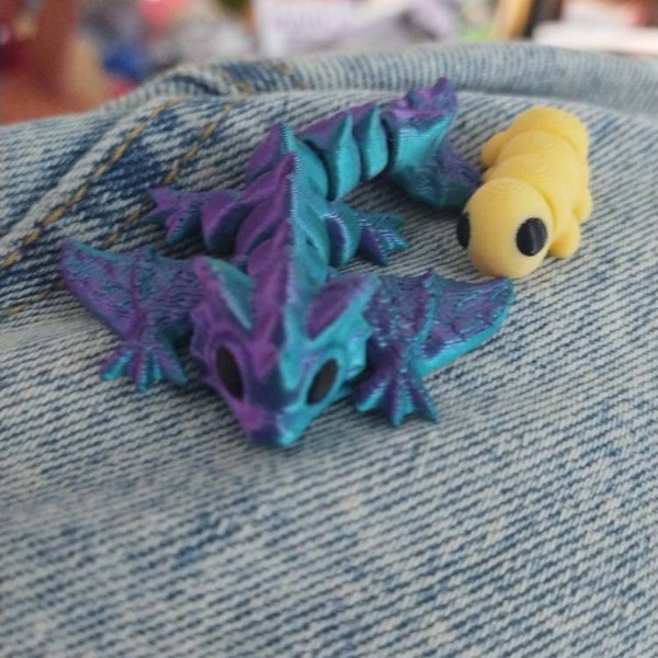 3D Printed Marine Animal Toy Bundle, Colorful Fidget and Sensory Aids ...