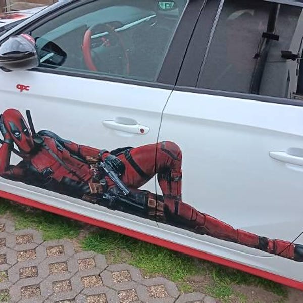 Lightning Car Side Wrap Full Color Graphics Vinyl Livery Decal Racing ...