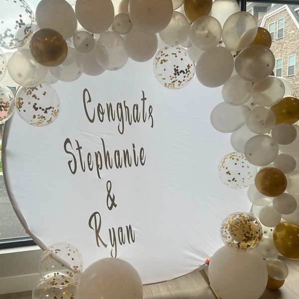 Personalized Backdrop Letters for Balloon Arch And/or Signs for ...