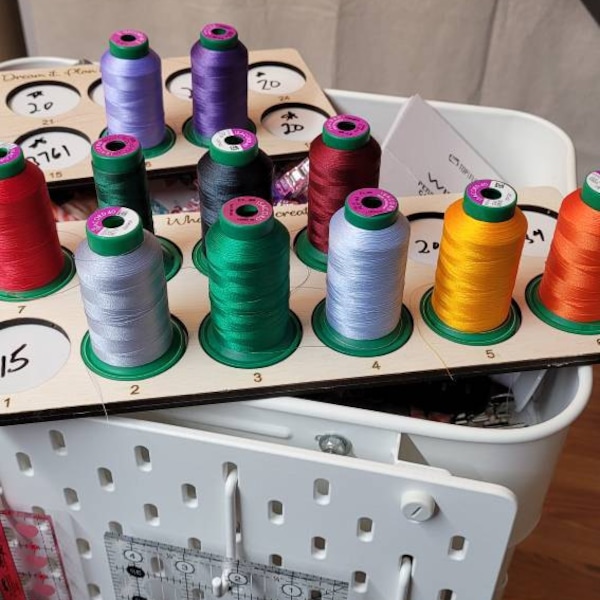 Floriani Embroidery Thread Storage Trays Thread Spool Organizers ...