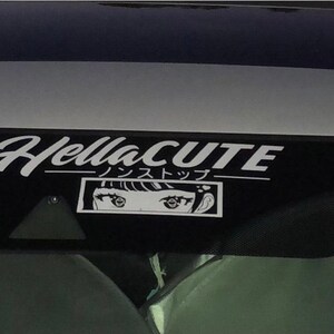 Kawaii Anime Cat Girl Vinyl Decal Cat Girl Sticker Vinyl - Etsy