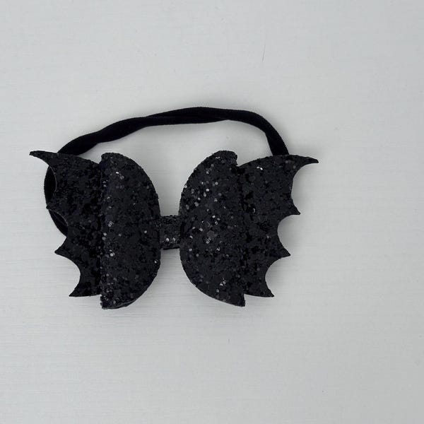 Bat Headband, Halloween Bat Headband, Bat Hair Clip, Halloween Hair ...