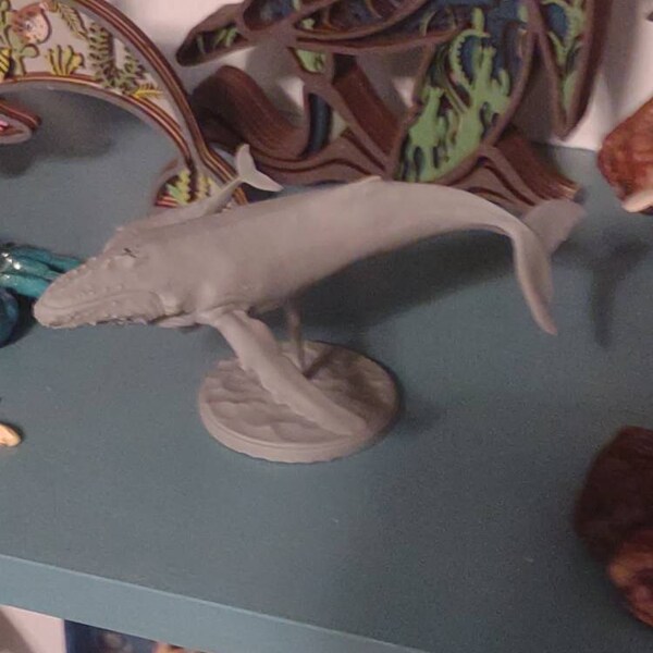 Humpback Whale 1:100 Scale Model by Animal Den | Unpainted | Print on ...