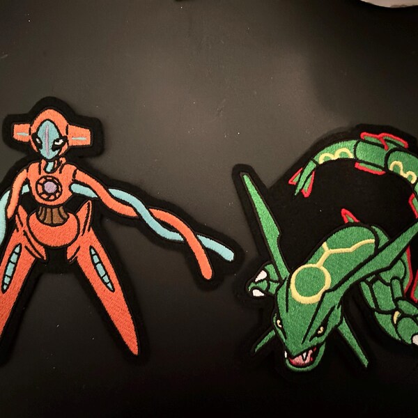 Custom Rayquaza Patch - Etsy