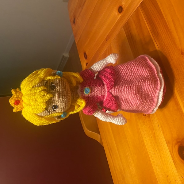 AMIGURUMI PATTERN | Princess Peach Crochet Patterns | Super Mario ...