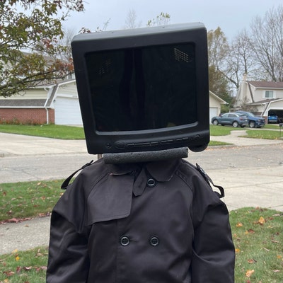 Custom TV Head / Monitor Head Objecthead Cosplay - Etsy