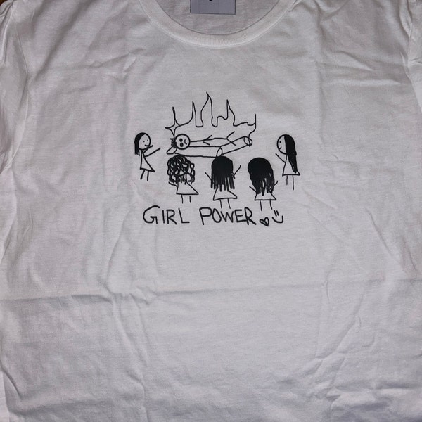Girl Power Baby Tee - Etsy