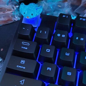 ARTISAN Manta Ray Keycap Ocean Sea Resin Keycaps - Etsy