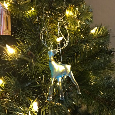 Magical Wizarding Christmas Ornament/ Stag and Does Protective Spell ...