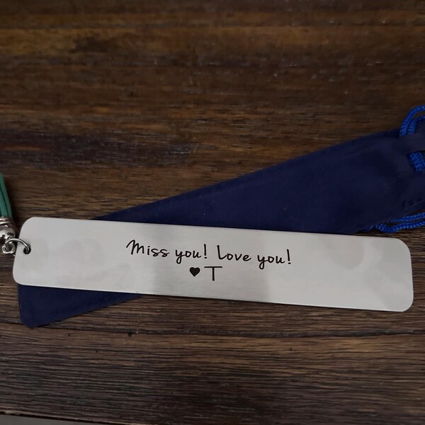 Custom Bible Verse Bookmark - Engrave Any Verse or Quote - Gift for ...