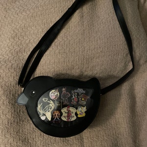 Crow Parts Minipin Set of 3 Black Variant Skull Feather | Etsy