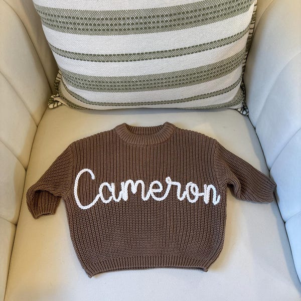 Kids Hand Embroidered Denim Jacket | Personalized Name Kids Jean Jacket ...