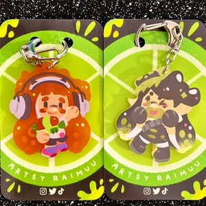 Splatoon Hotlantis AGT Posters Agent 3, 4, 8, New 3, Octavio, Grizz ...