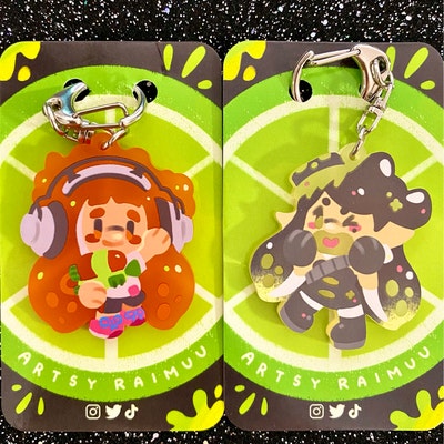 Splatoon Hotlantis WV3 Posters Harmony Paruko Tartar Dedf1sh Octoling ...