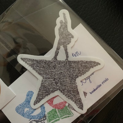 Hamilton Handwritten Lyrics Prints - Etsy