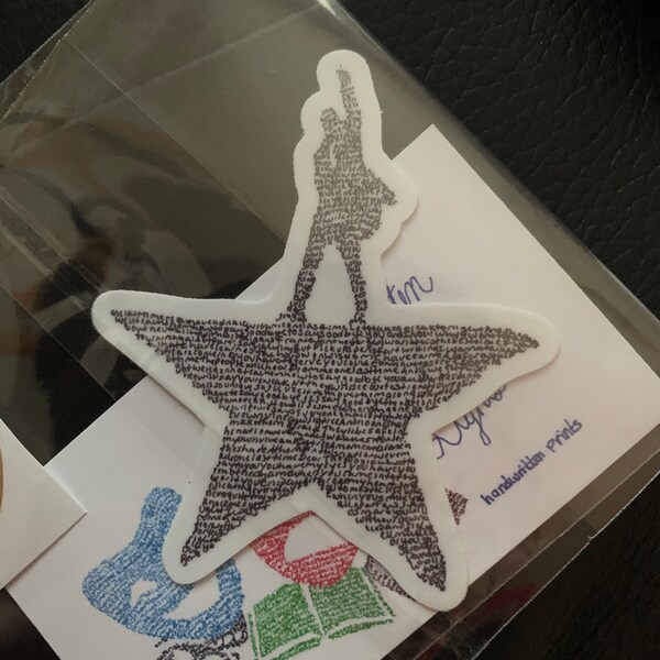 Hamilton Handwritten Lyrics Prints - Etsy